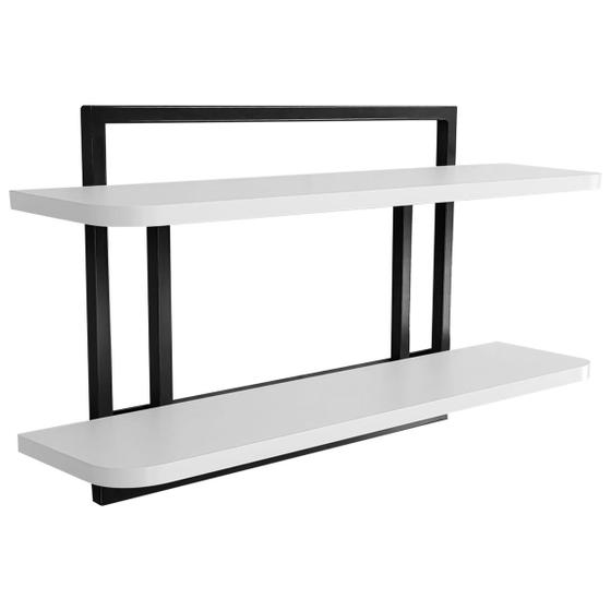 Prateleira De Parede Nicho Estilo Industrial Decoração Sala Quarto ...