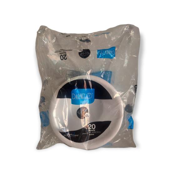 Prato de Isopor Fundo 15cm Darnel c/20 un - Prato Descartável - Magazine Luiza