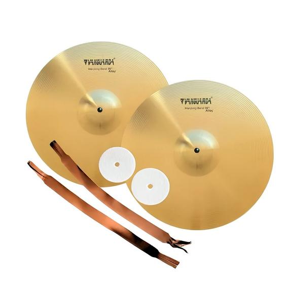 Prato Para Banda Marcial/Fanfara Spanking Par Alloy 10 Polegadas ...