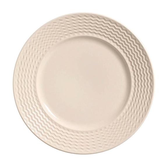 Prato Raso em Cerâmica Mezcla Cru 26 cm - 1 Unid. - PORTO BRASIL ...