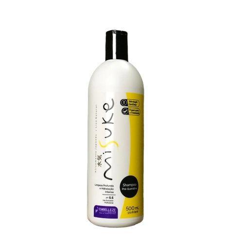 Pré Shampoo Embelleze Limpeza Profunda Misuke 500ml Cabelos Hidratados ...