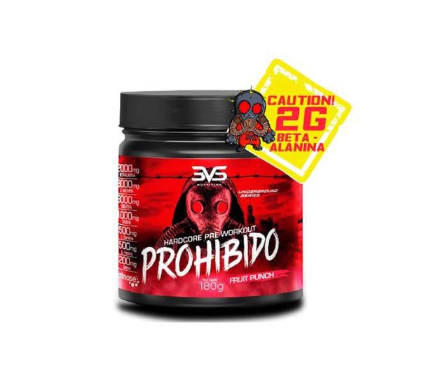 Pre Treino Prohibido 3VS 180g - Pré Treino - Magazine Luiza