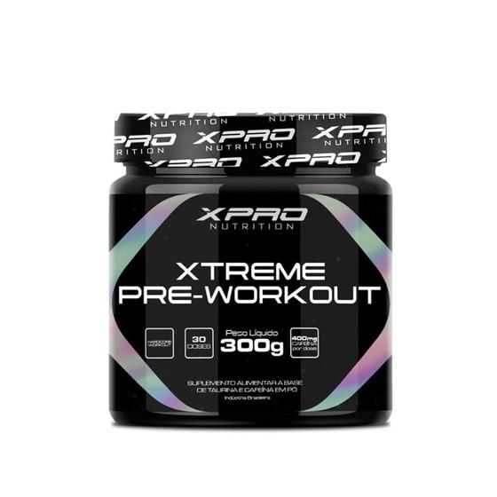 Pré-treino XPRO Nutrition Xtreme Pré-Workout - 300g - Pré Treino ...