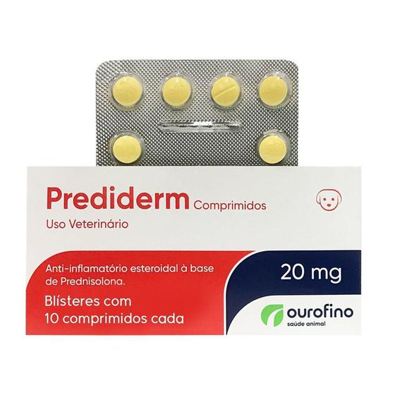 Prediderm 20 Mg 20 Comprimidos - CARTELA - ouro fino - Farmácia Pet ...