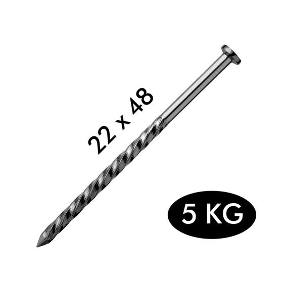 Prego Ardox 22 X 48 Com Cabeça Polido Pacote Com 5kg - PARAUSO - Prego ...