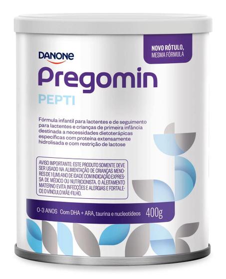 Pregomin Pepti - Lata 400g - Fórmula infantil Danone - Fórmula Infantil ...