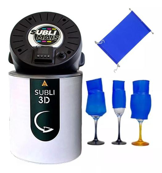 Prensa Sublimadora Subli Mais 3d Branca E Preta 110v ou 220v ...