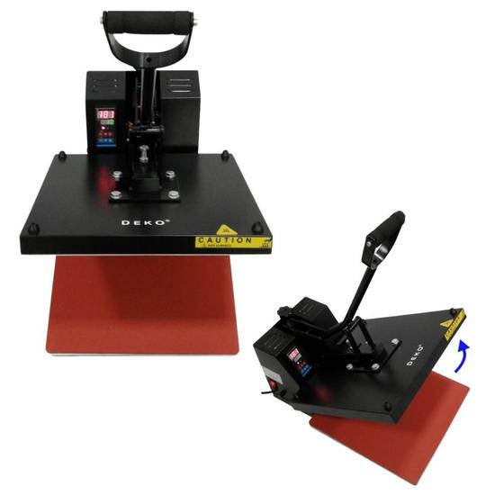 Prensa Sublimadora Transfer Deko Flat Press 38x38 220v - Transfer e ...