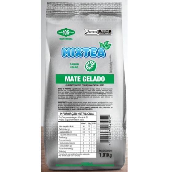 Preparado Chá Mate Gelado LIMÃO Mix Tea FMB 1 kg - Chá - Magazine Luiza
