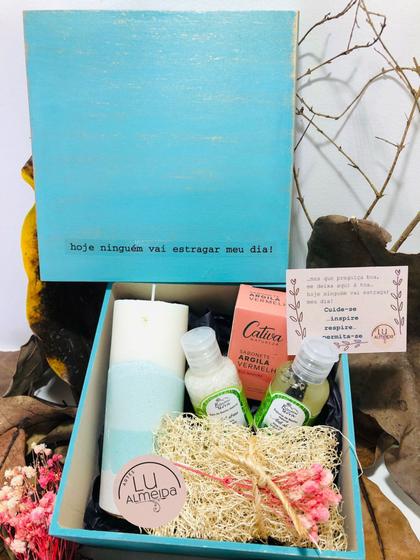 Presente Criativo Kit com 7 itens Autocuidado Permita-se Cuide-se - Lu Almeida - Kit de ...