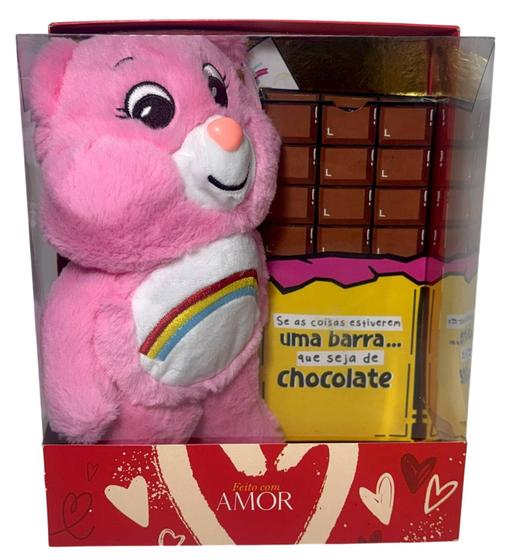 Presente Especial Ursinhos Carinhosos Barra De Chocolate Milka ...