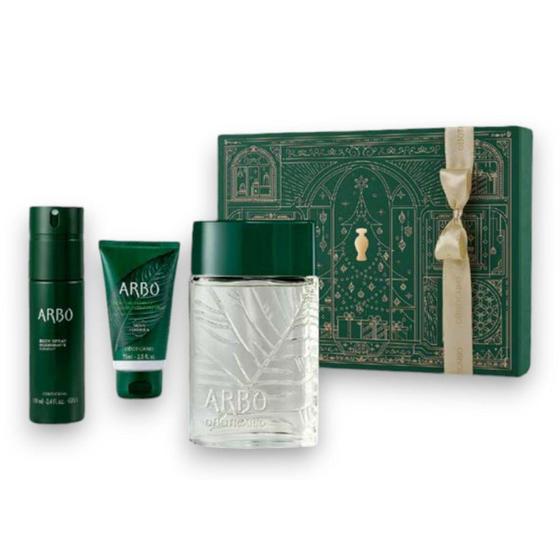 Presente Masculino Kit Arbo Tradicional O Boticário Natal 2024 ...