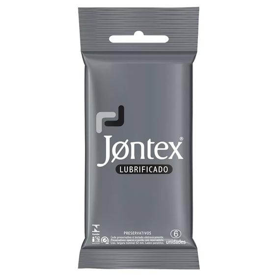 Preservativo Jontex Lubrificado 6 Unidades - Preservativo - Magazine Luiza