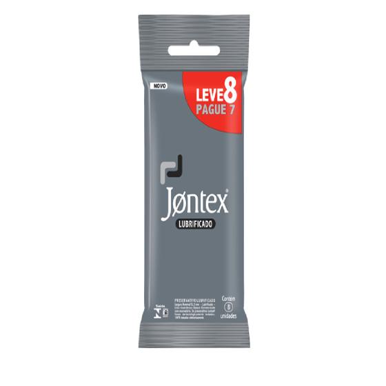 Preservativo Jontex Lubrificado 8 Unidades - Preservativo - Magazine Luiza