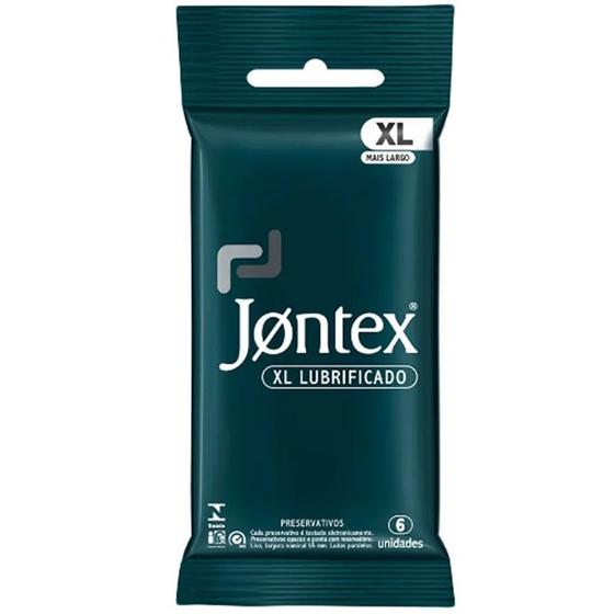 Preservativo jontex xl lubrificado - 6 unidades - Reckitt Benckiser ...