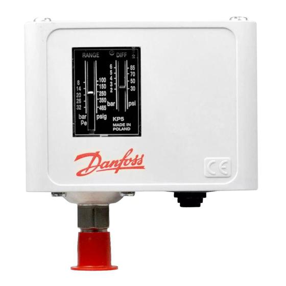 Pressostato Alta KP5 8 á 32 BAR Danfoss 060-117191 - Pressostato e Termostato - Magazine Luiza