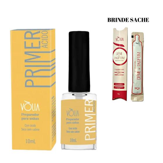 Primer Acido Volia Preparador Unha de Fibra - Esmaltes e Tratamento ...