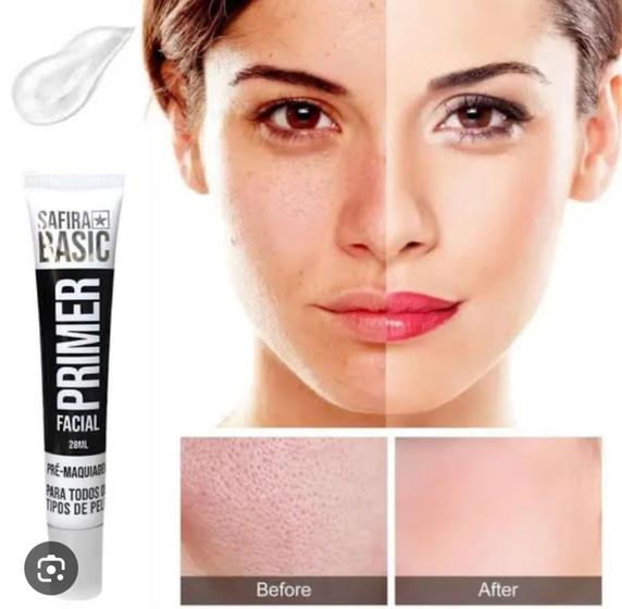 Primer facial pré maquiagem para todos os tipos de pele 28 ml ...