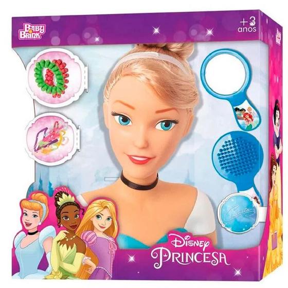 Princesa Cinderela Boneca Styling Head Disney 2044 - Baby Brink ...