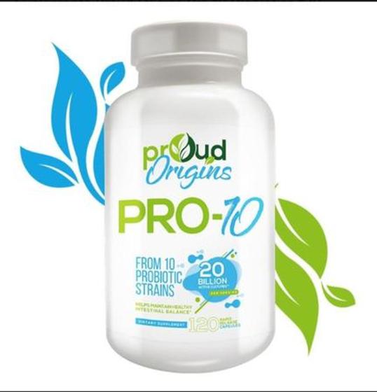 Pro-10 Probiótico 20 Bilhões Proud Origins 120 Cápsulas - Pround ...