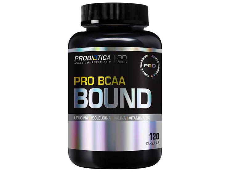 Pro Bcaa Bound 120 caps - Probiotica - PROBIÓTICA - BCAA - Magazine Luiza