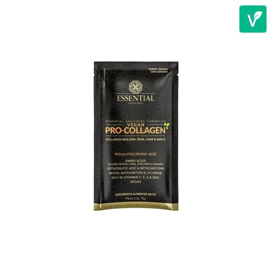 Pro-Collagen Vegan (sachê) Essential Nutrition - Colágeno - Magazine Luiza