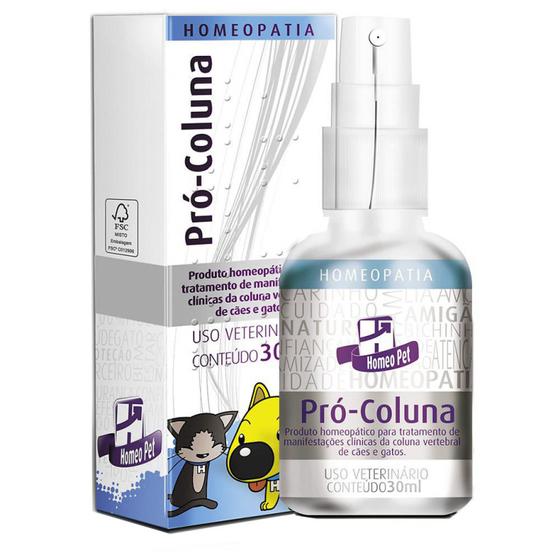 Pró-coluna Previne E Trata Problemas Na Coluna Cães E Gatos - Homeo pet ...
