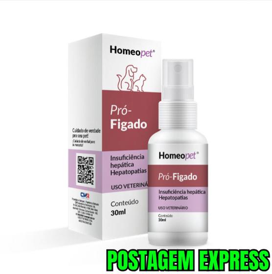 Pro Fígado Sistema de Terapia Homeopet para Cães e Gatos - Vitaminas e ...
