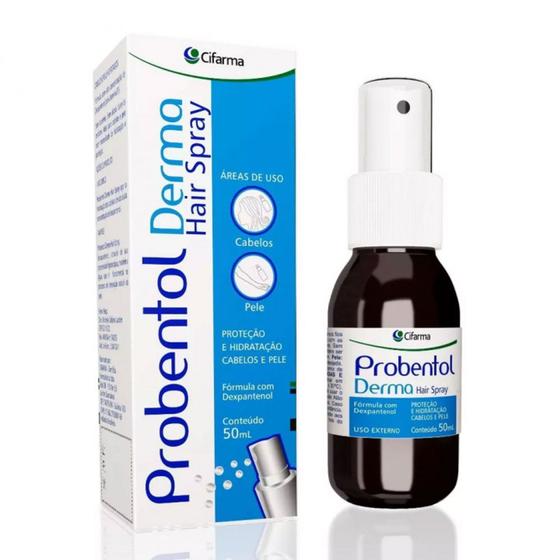 Probentol Derma Solução Spray Para Pele e Cabelo 50mL - Cifarma ...