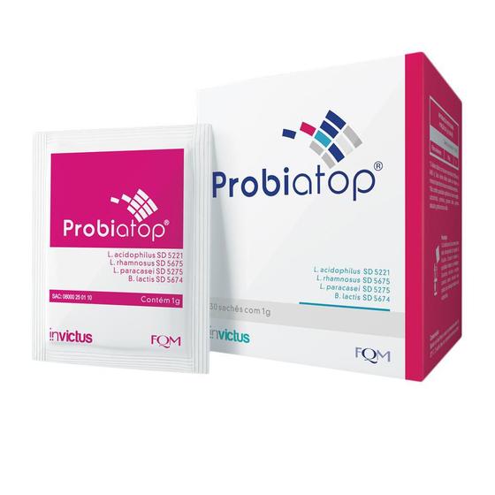 Probiatop 30 Sachês Com 1G - Fqm - Lactobacilos - Magazine Luiza