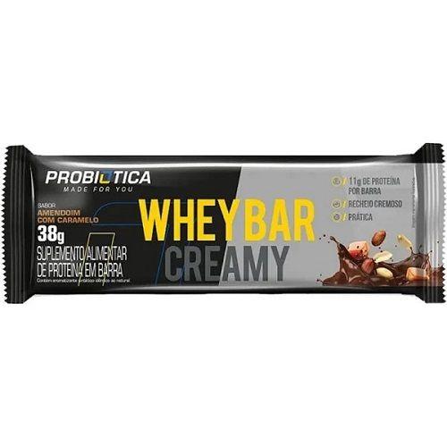 Probiótica barra whey bar creamy 38g - Barra de Proteína - Magazine Luiza