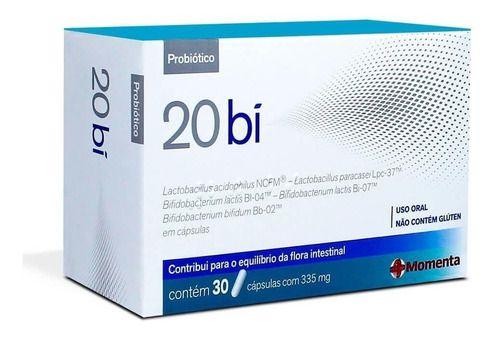 Probiótico 20bi 30 Cápsulas Equilíbrio Da Flora Intestinal - MOMENTA ...