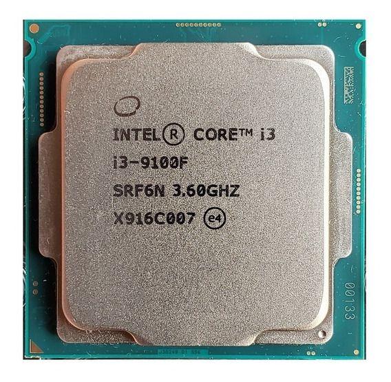 Processador Core I3-9100F 9ºGER 3.60GHz LGA1151 Sem Video OEM S/ COOLER ...