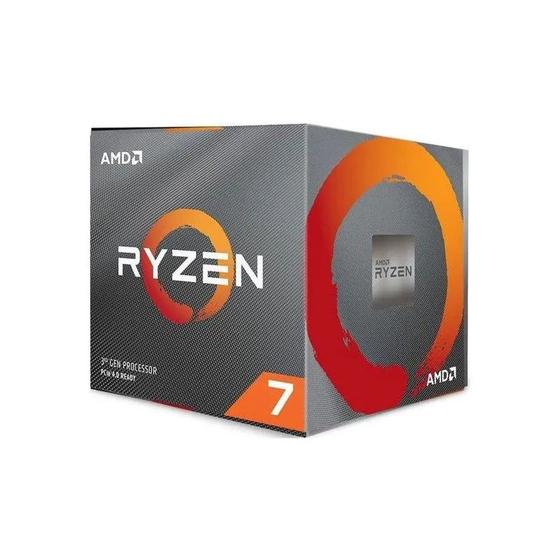 Processador Cpu Amd Ryzen R7 3700X Octa Core Am4 3.6Ghz 36 Placa Mãe ...