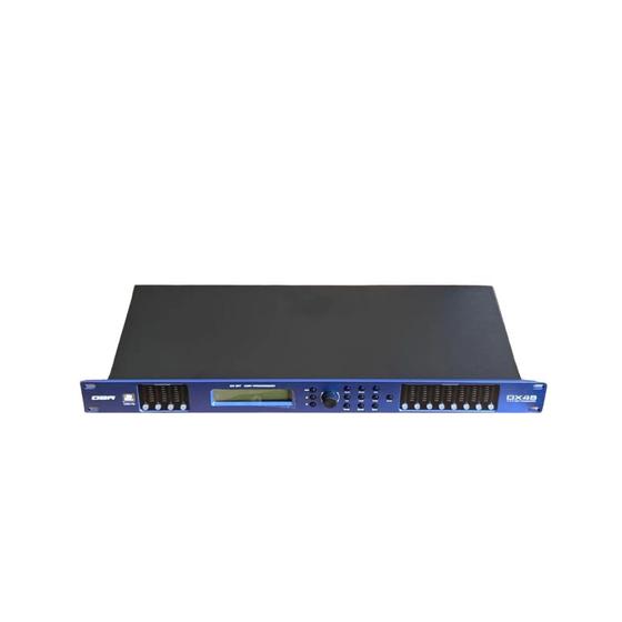 Processador de Áudio DBR DX48 4 In 6 Out Com Software Incluso e Saídas ...