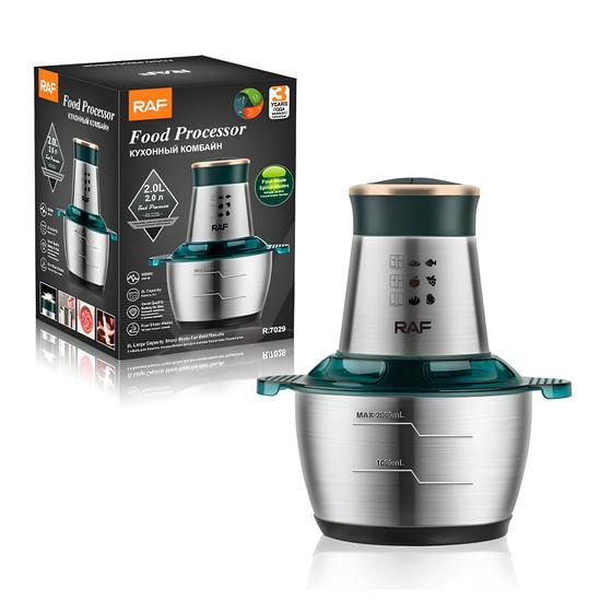 processador e triturador de alimentos 2.0L 220v Raf em inox - Processador / Multiprocessador de ...