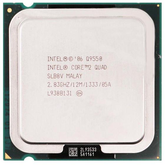 Processador Intel 775 Core 2 Quad Q9550 12mb 2.83ghz 1333mhz - OEM ...