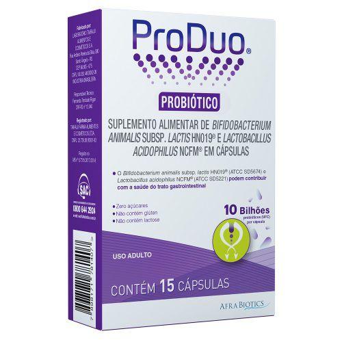 ProDuo Probiótico15 cápsulas - Tiaraju - Vitaminas A-Z - Magazine Luiza