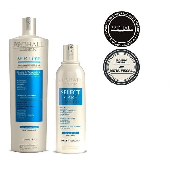 Prohal Uso Profissional Selagem E Shampo De Brilho Intenso - PROHALL ...