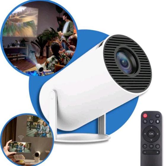 Projetor 4K HD 150 Polegadas Celular, Tv B0x, Xbox, PS, Pc, Wifi e ...