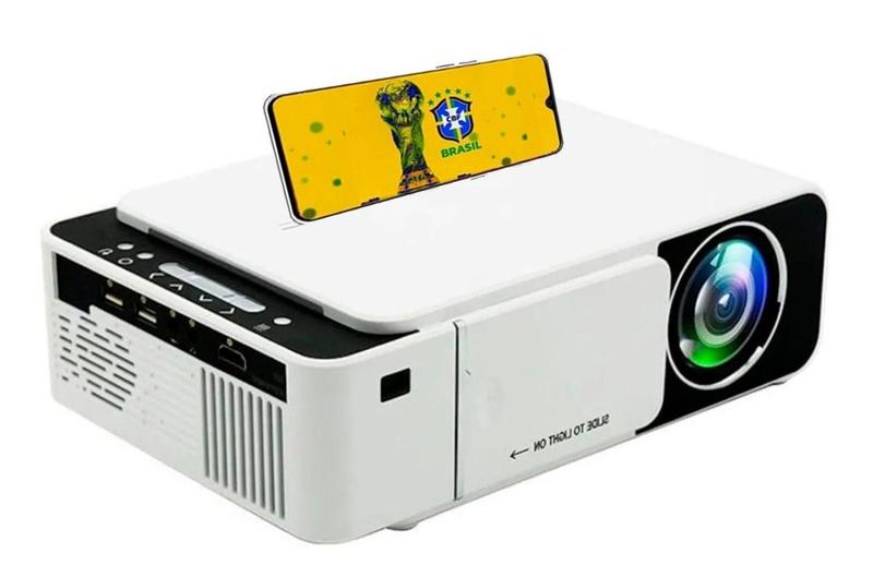 Projetor De Led Retroprojetor Imagem De Cinema Hdmi Usb Wifi Cor Branco Voltagem 110V/220V - IMP ...