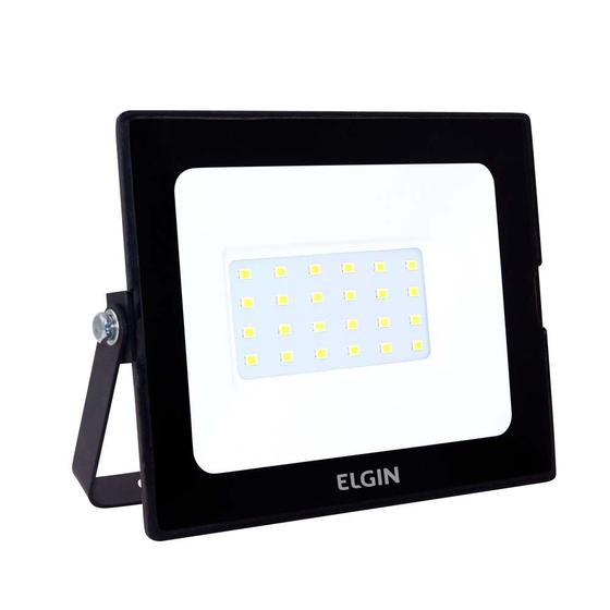 Projetor LED 30W 6500K Preto - ELGIN - Refletor - Magazine Luiza