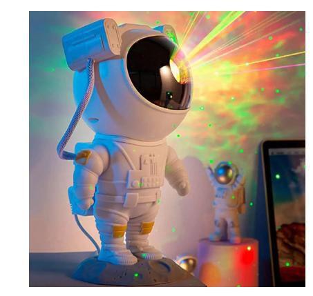 Projetor Luz Led Astronauta Galáxia Estrelas Nebulosa Iluminação ...
