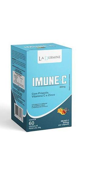 Própolis, Vitamina C e Zinco - La Dermine Imune - C 60caps ...