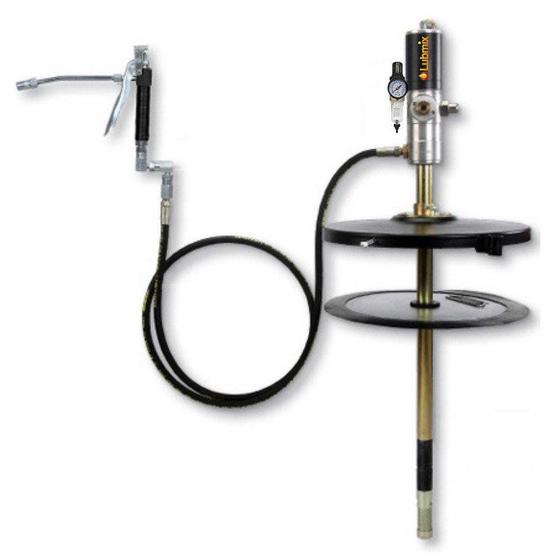 Propulsora Pneumática Para Graxa Adaptável para Tambor de 20 - LUBMIX ...