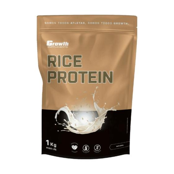 Proteína de arroz Growth Supplements (Rice protein) 1000g - Massa ...