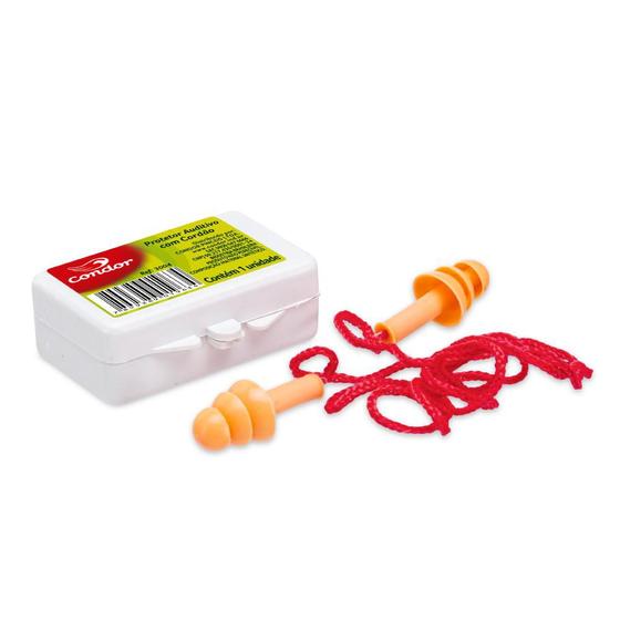 Protetor Auricular Auditivo Silicone tipo Plug Ouvido Condor - Protetor ...