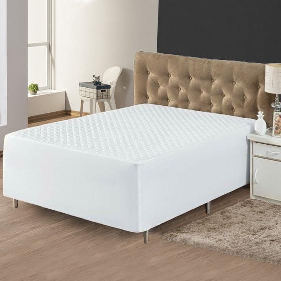 Protetor Capa De Colchão Impermeável Para Box Conjugado Queen - Dara ...