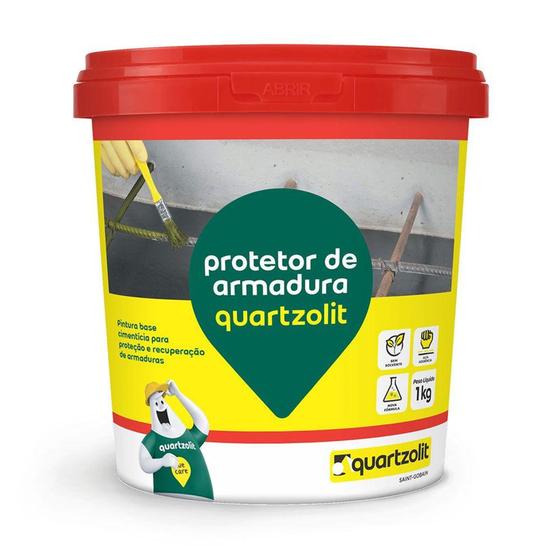 Protetor de Armaduras 1kg Quartzolit - Impermeabilizante - Magazine Luiza
