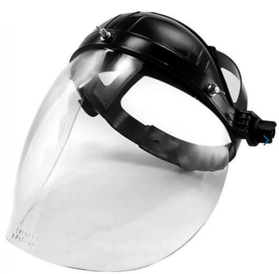 Protetor Facial Incolor tipo Bolha Apolo Catraca C.A.12376 - Master Epi ...